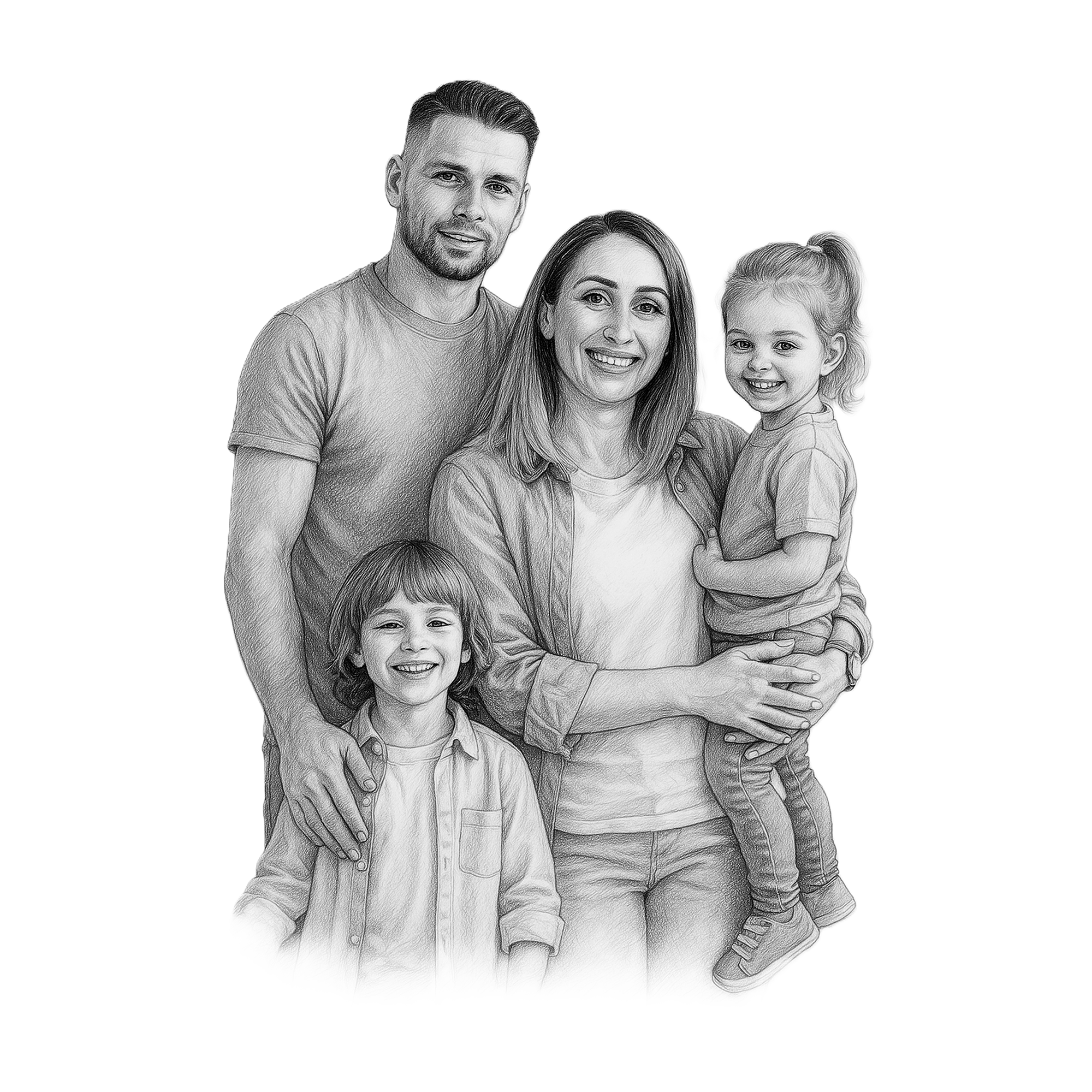 Bleistift Portrait Mensch - Lieser Design